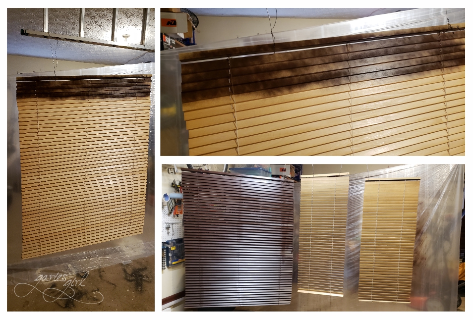 Painting Wooden Blinds