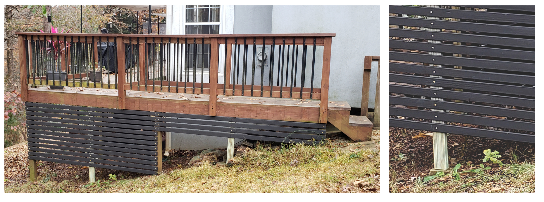 DIY Deck Skirting